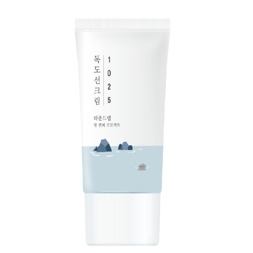УЦІНКА! ROUND LAB 1025 Dokdo Sunscreen 50 ml Легкий сонцезахисний крем ...