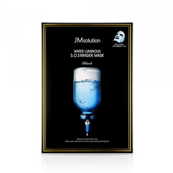 JMsolution Water Luminous SOS Ringer Mask Ультраувлажняющая тканевая ...
